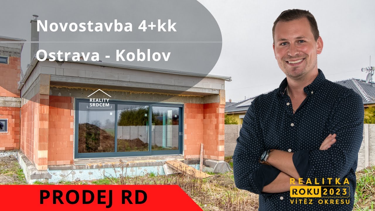 Prodej novostavby přízemního domu 4+kk 126 m2, Ostrava - Koblov - YouTube