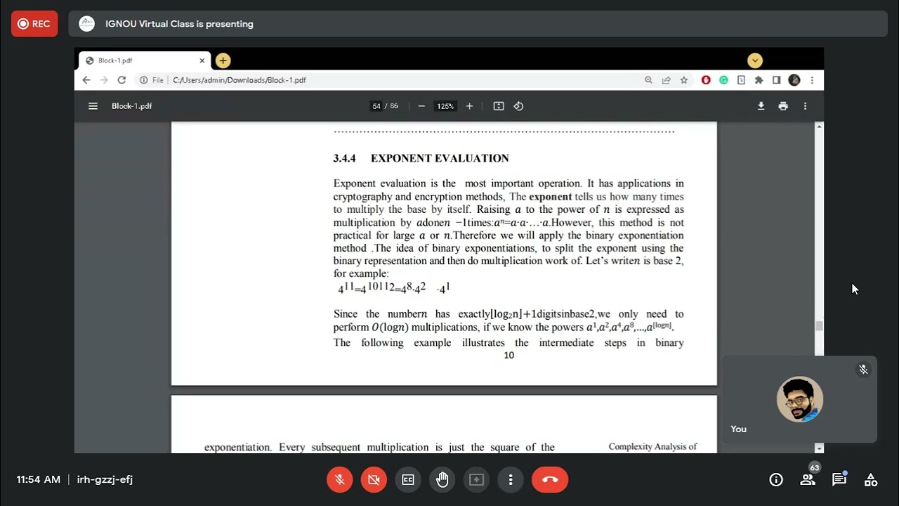 Design Analysis Of Alorithm Mcs 211 2022 05 15 11 30 Youtube