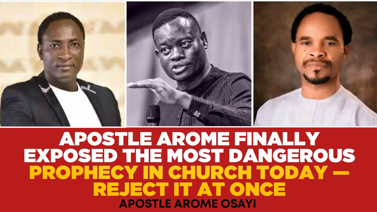 APOSTLE AROME FINALLY EXPOSED THE MOST DANGEROUS PROPHECY IN CHURCH ...