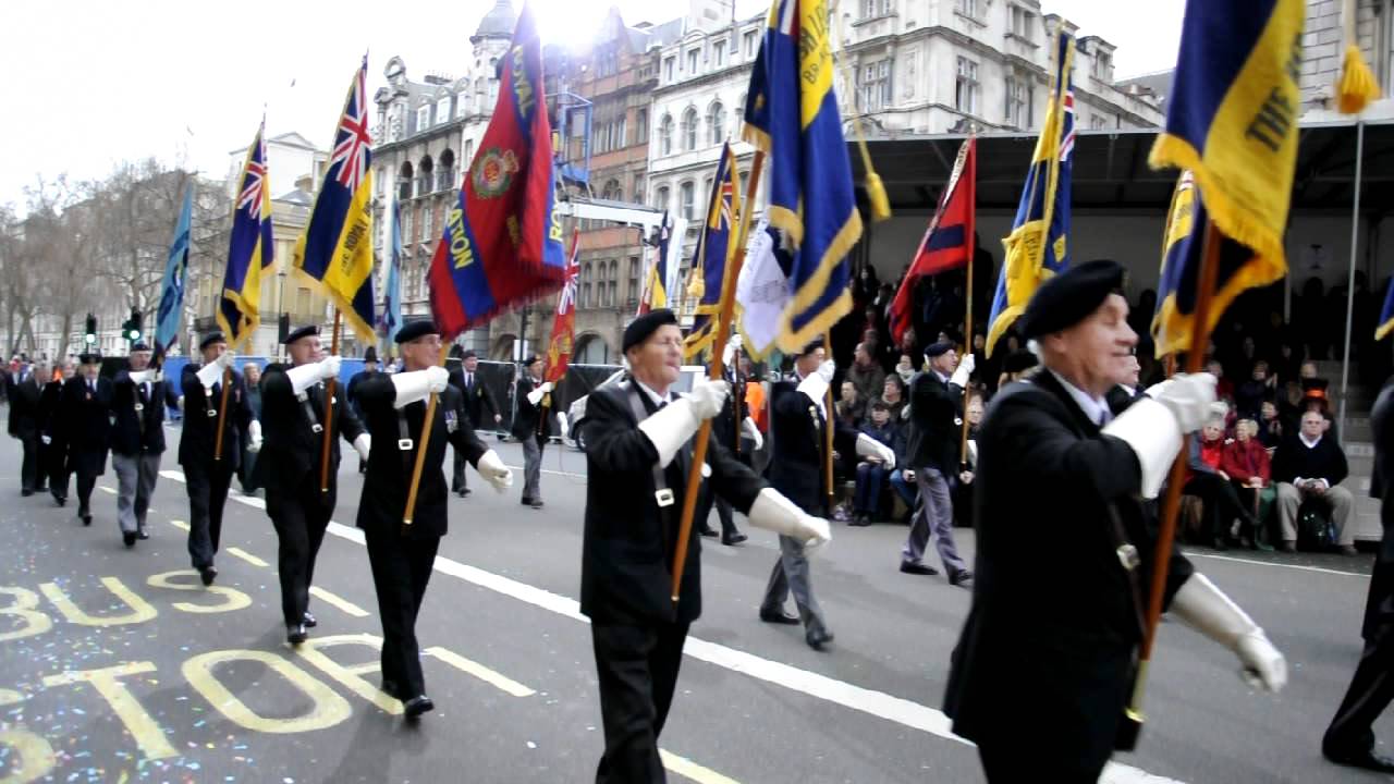 New Year's Day Parade 2012 London - Royal British Legion - YouTube