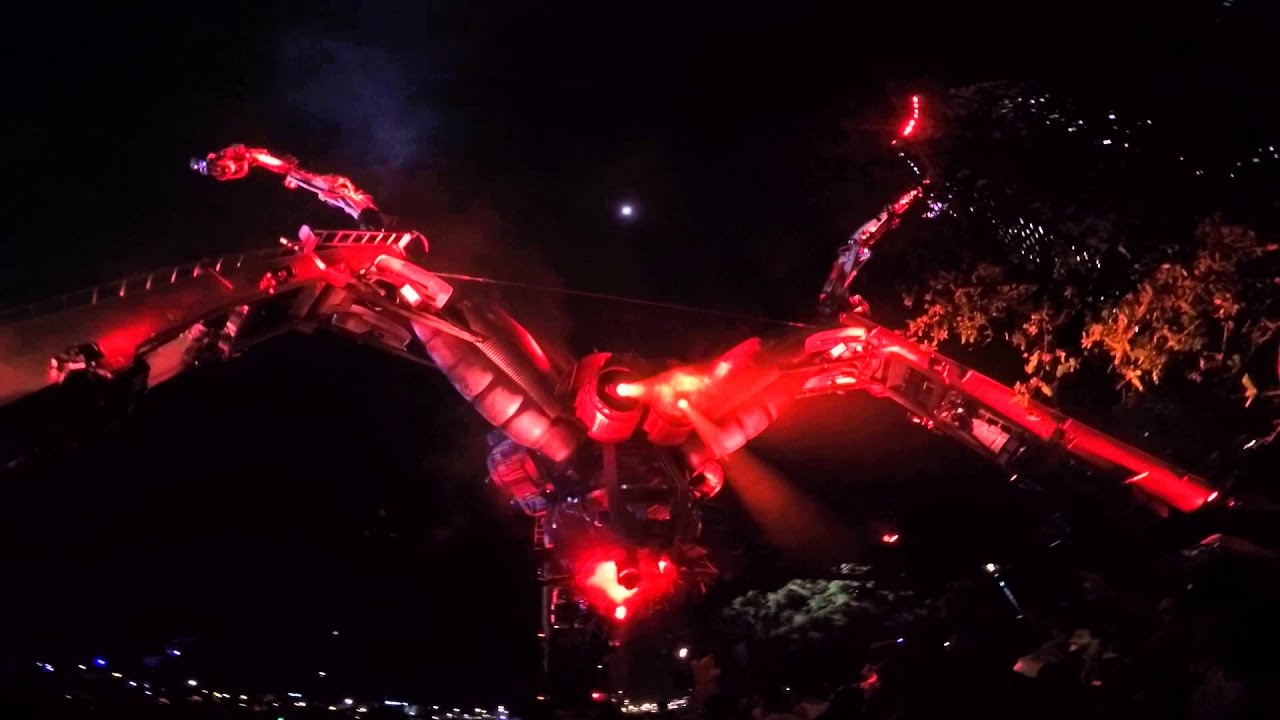 Arcadia Spider Landing Show (Resistance) Ultra Miami 2016 - YouTube