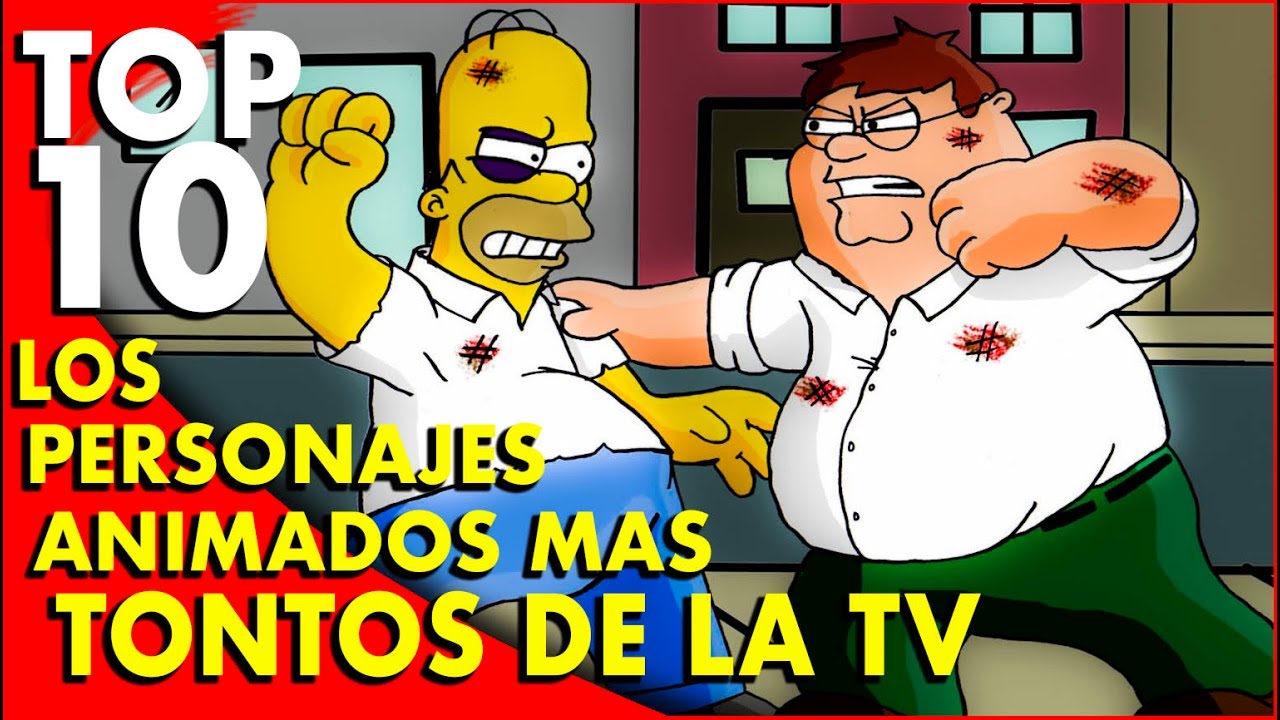 10 Personajes animados más tontos de la TV - Top Ten #8 | Popcorn News ...
