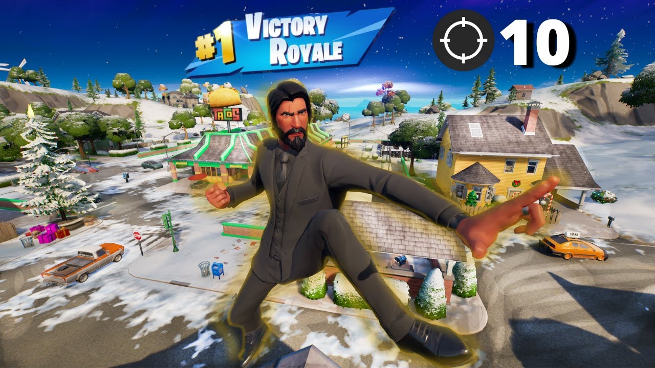 Fortnite The Reaper Skin gameplay Ch3S1 - YouTube