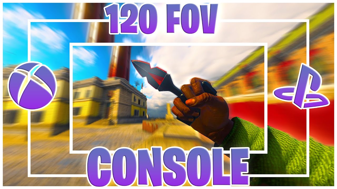 This is what 120 FOV on Console Feels like 😍 - YouTube