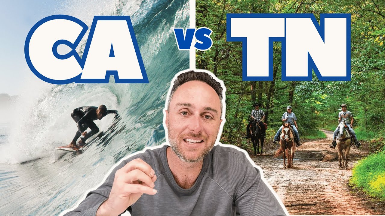 Living in California vs Living in Tennessee | CA vs TN | Which Is ...