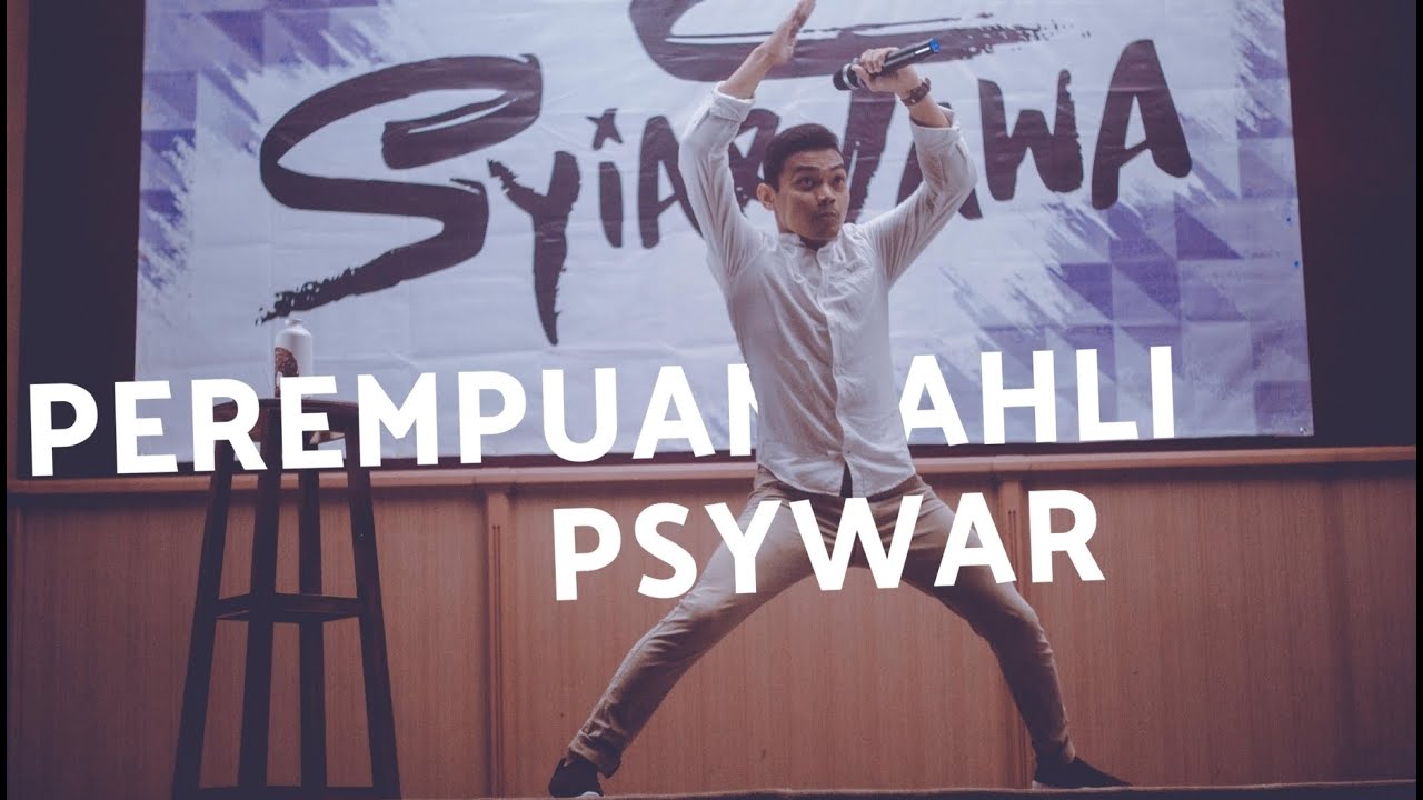STAND-UP COMEDY: PEREMPUAN AHLI PSYWAR - YouTube