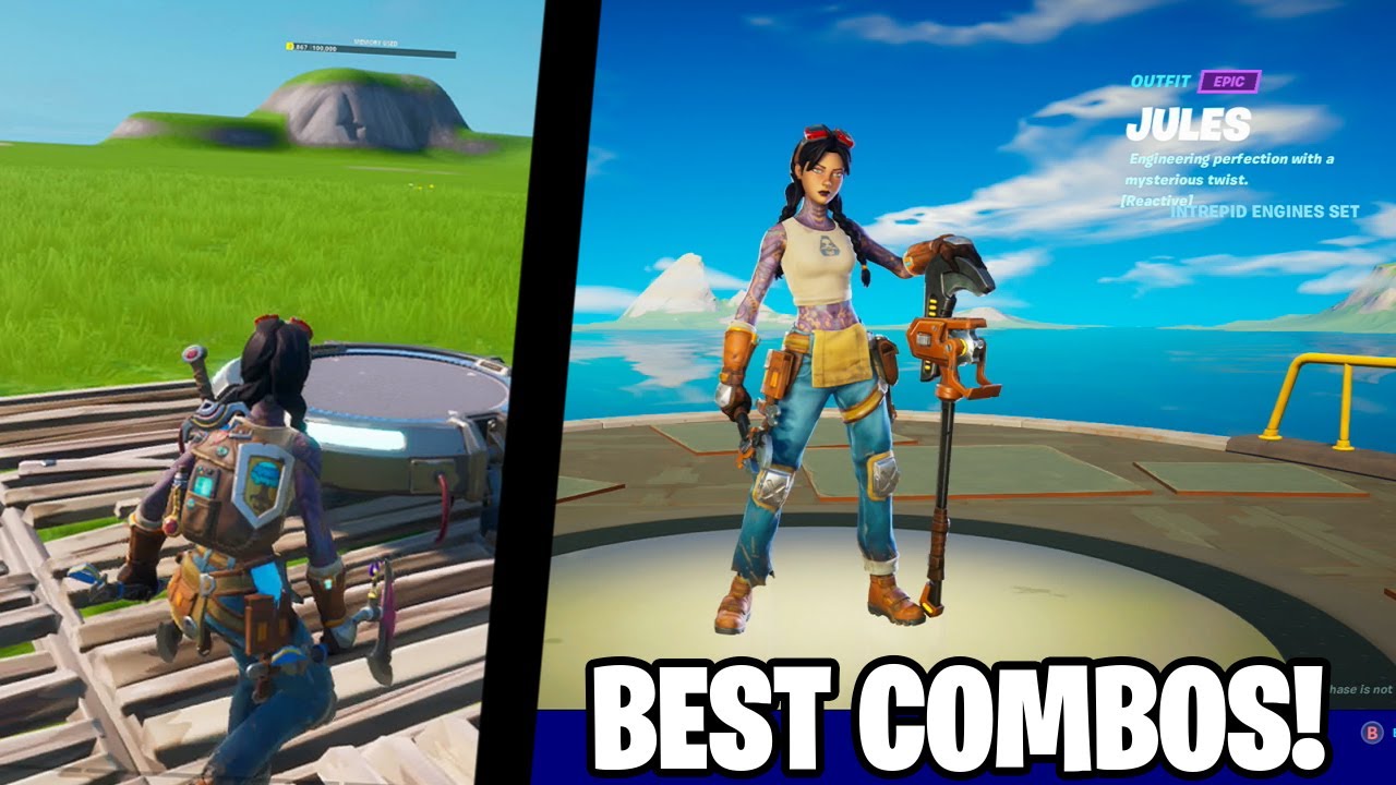 BEST COMBOS FOR THE *JULES* SKIN! (Best Combos + Review) - YouTube