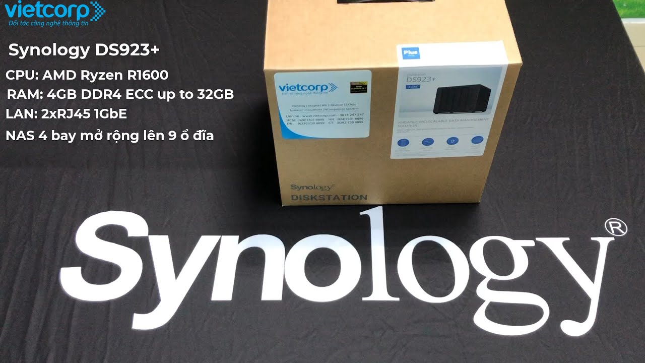 Review mở hộp NAS Synology DS923+ - YouTube