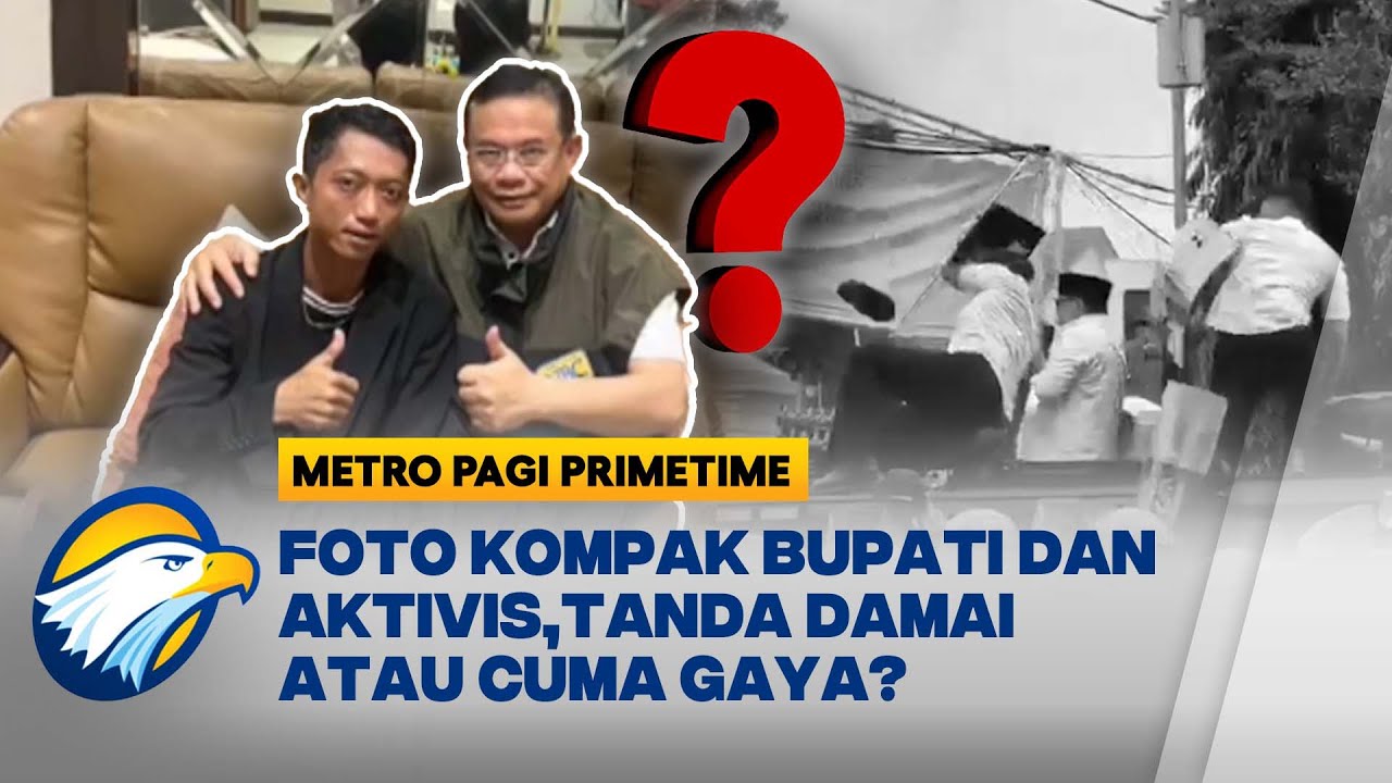 Usai Hilang Sepekan, Sudewo Pose Jempol Bareng Aktivis - [Metro Pagi ...