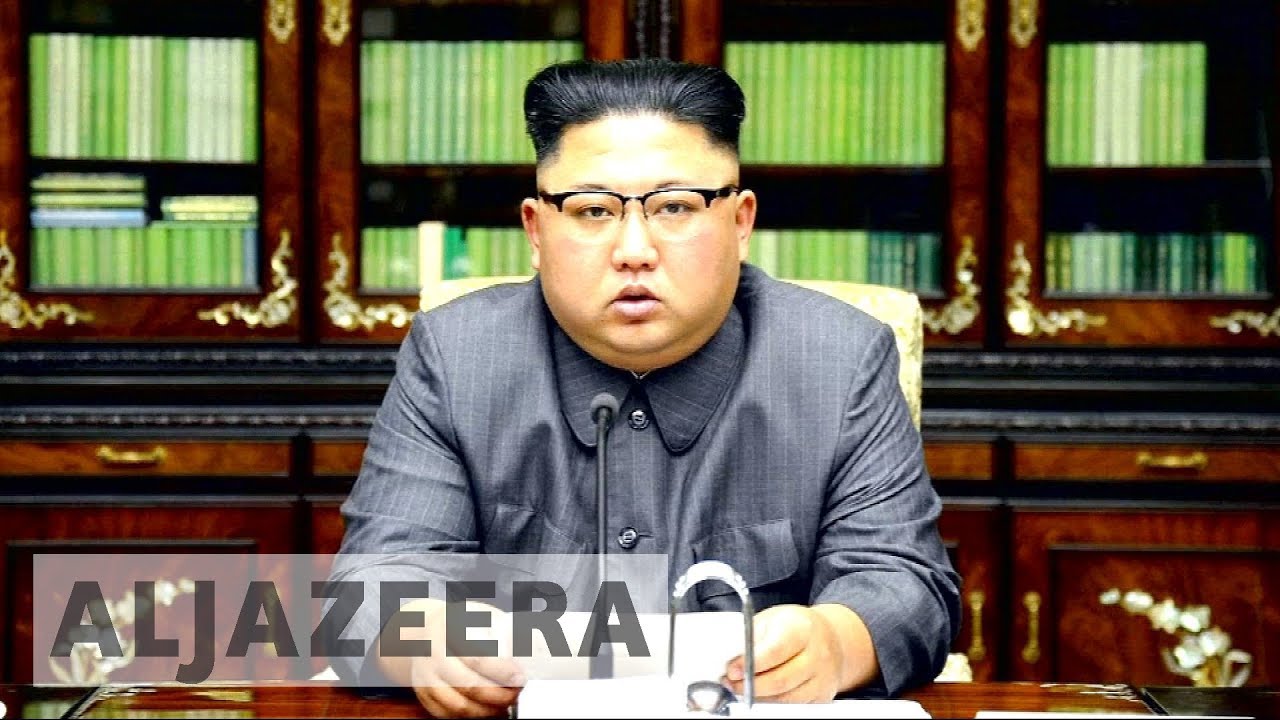 North Korea's Kim Jong-un addresses world for the first time - YouTube