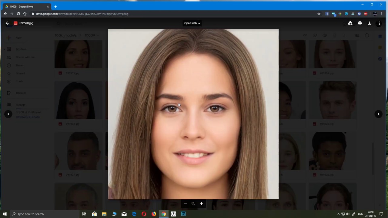 100.000 copywrite free faces for photoshop - YouTube