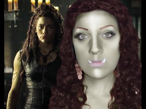 Warcraft Make Up - Garona (Paula Patton) ft Stellapolaregirl Orc ...