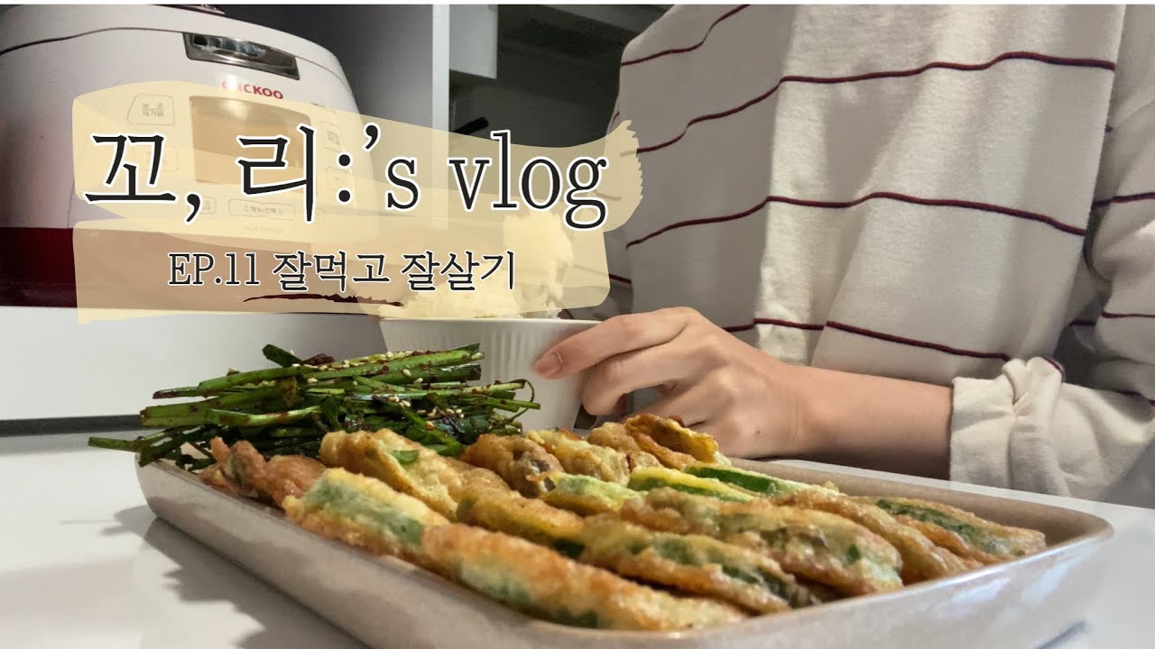 꼬리s Vlog Ep11|직장인 브이로그👩🏻💻 |낙곱새🦐|굴전🦪 |혼밥러|일상 브이로그|자취생 브이로그|kkolee|고양이와 나🐈 Youtube