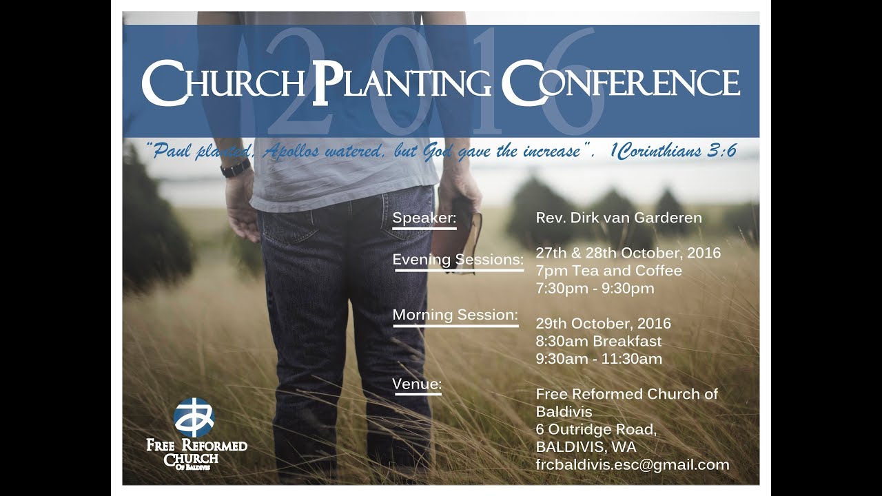 FRC Baldivis Church Planting Conference Day 2 - 2016 - YouTube