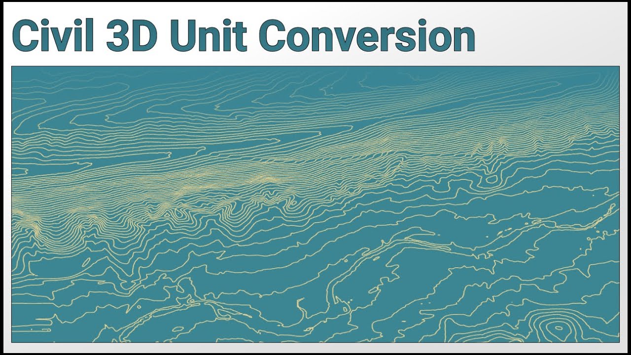 How Do I Convert A Civil 3D Surface From Meters To Feet YouTube How Do I Convert A Civil 3D Surface From Meters To Feet YouTube