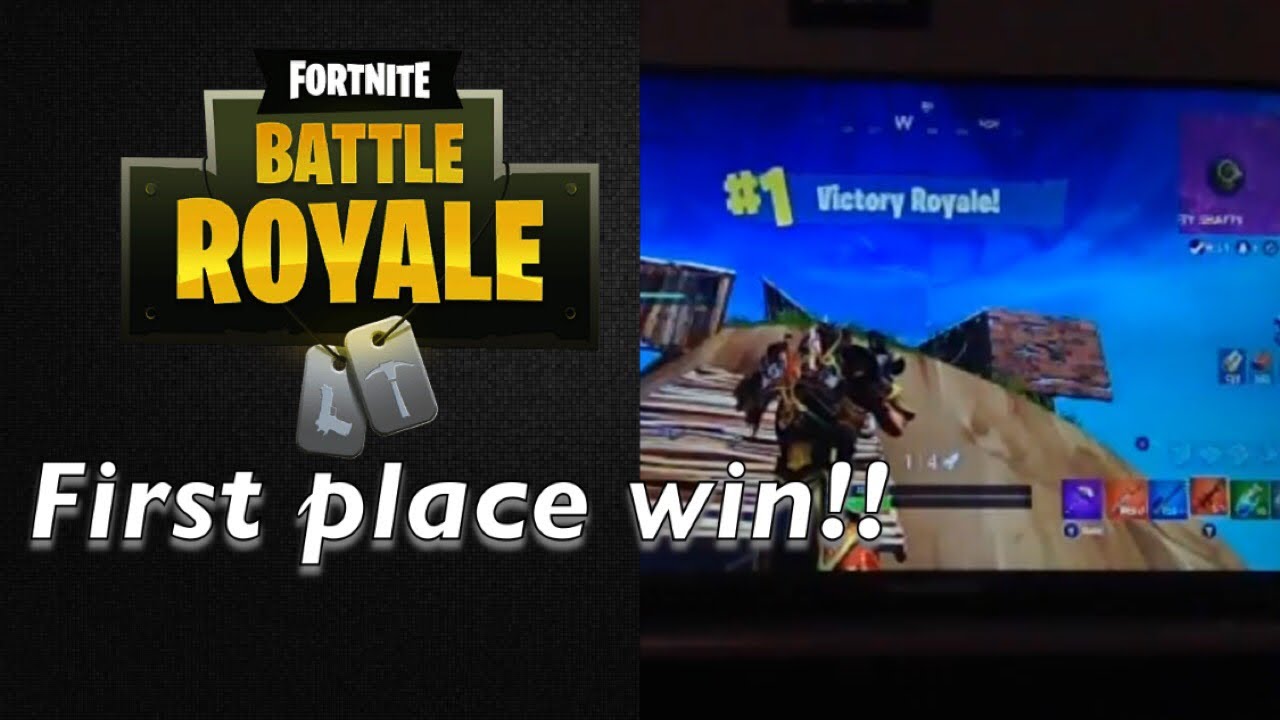 Fortnite Victory Royale - 1st Place Win!!!! - YouTube