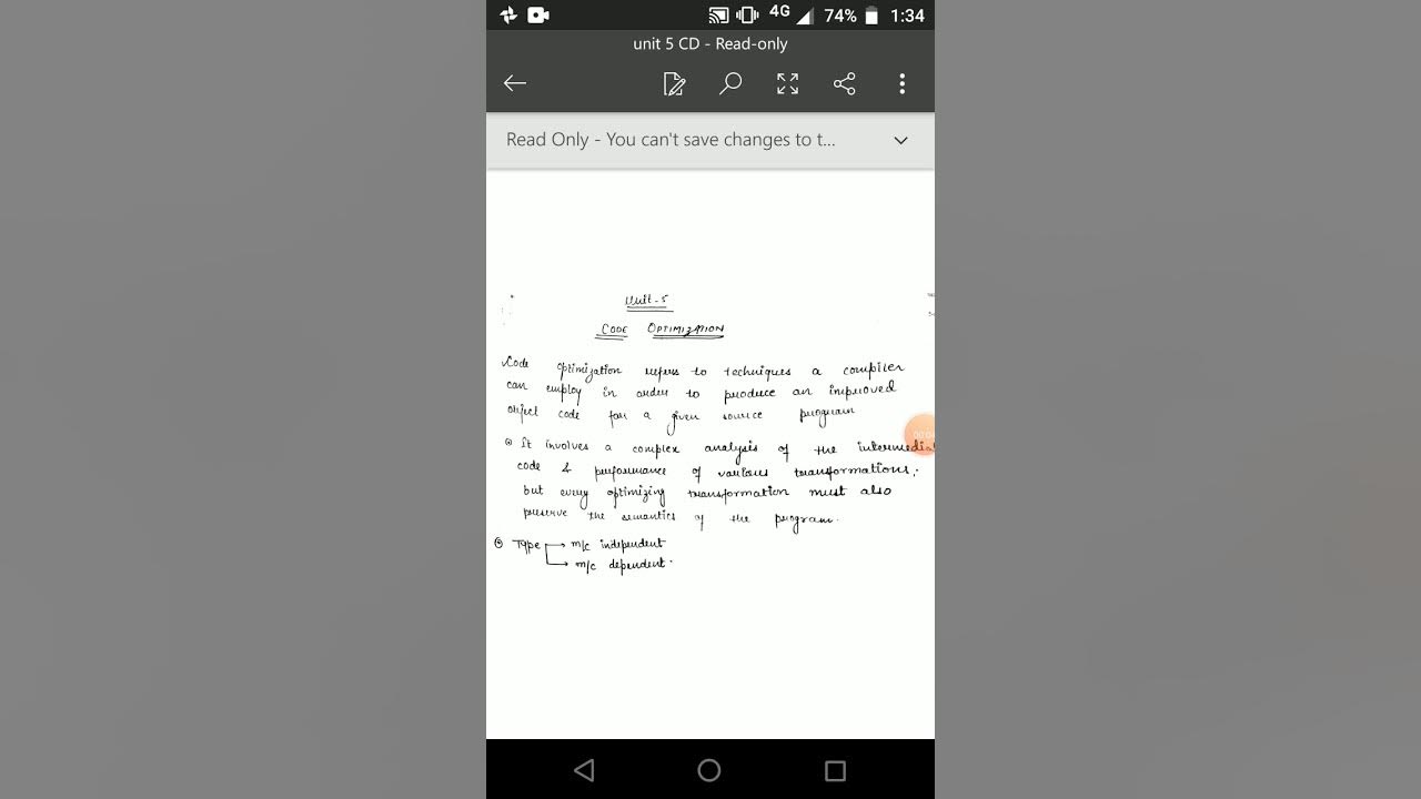 basic blocks and flow graph, Compiler Design, Unit 5 - YouTube