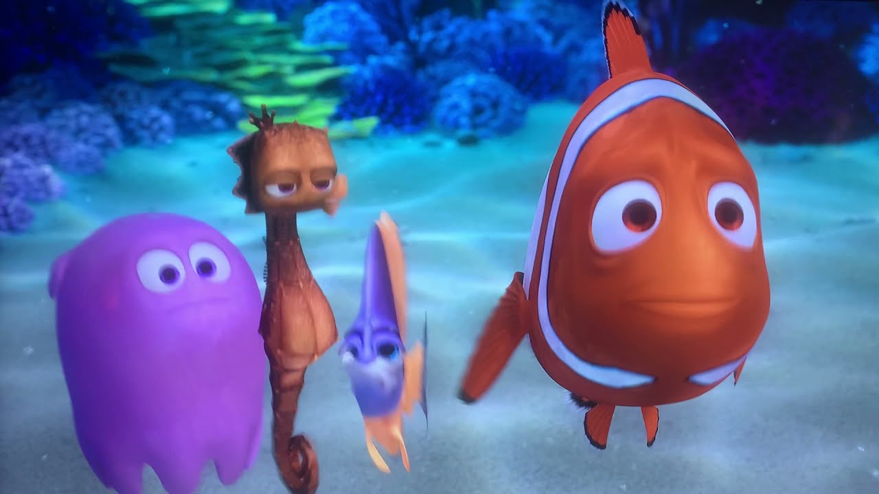 Finding Nemo Sarcasm: Marlin - "Why don't we just fry them up now and ...