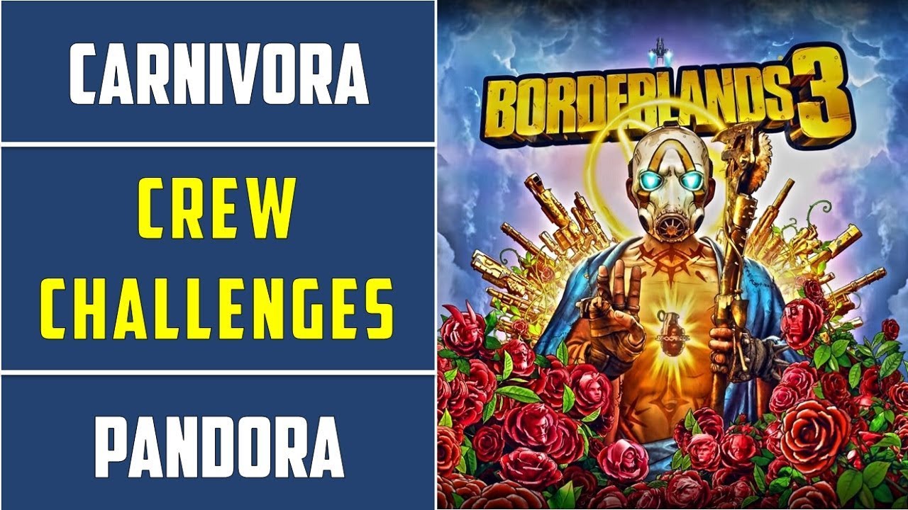 Carnivora: All Crew Challenges Locations | Borderlands 3 - YouTube