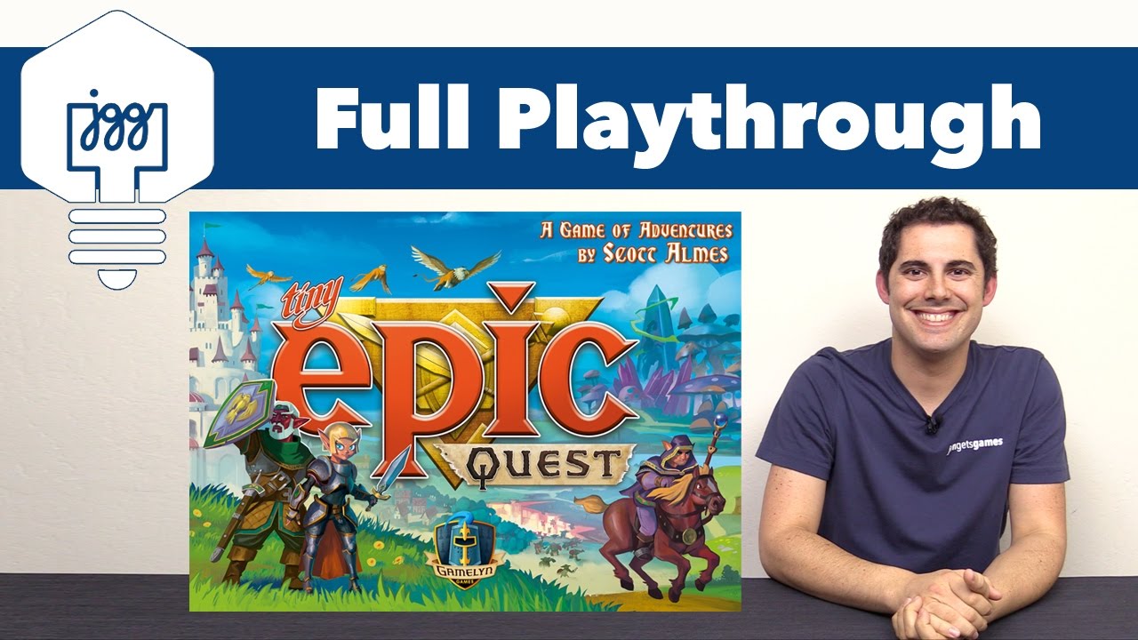 Tiny Epic Quest Full Playthrough - JonGetsGames - YouTube