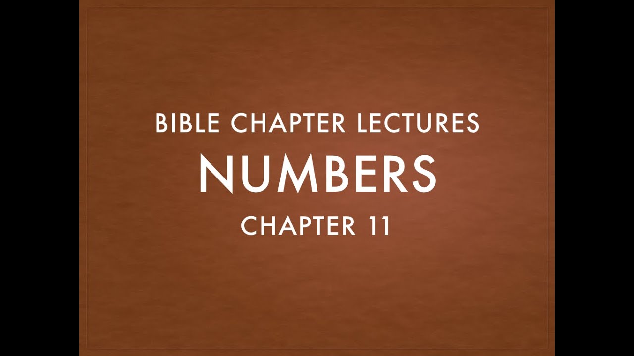 Book Of Numbers Chapter 11 YouTube book-of-numbers-chapter-11-youtube