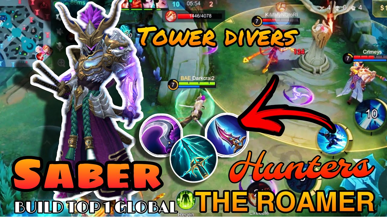 Onimaru Saber Best of Hunting Assassin - Meta Roaming | Top 1 Global ...