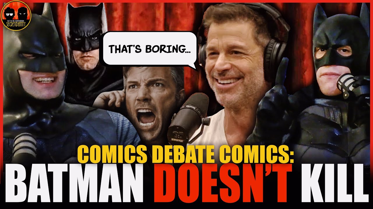 Batman DOES NOT kill | Joe Rogan Zack Snyder DEBATE (Secret Identity ...
