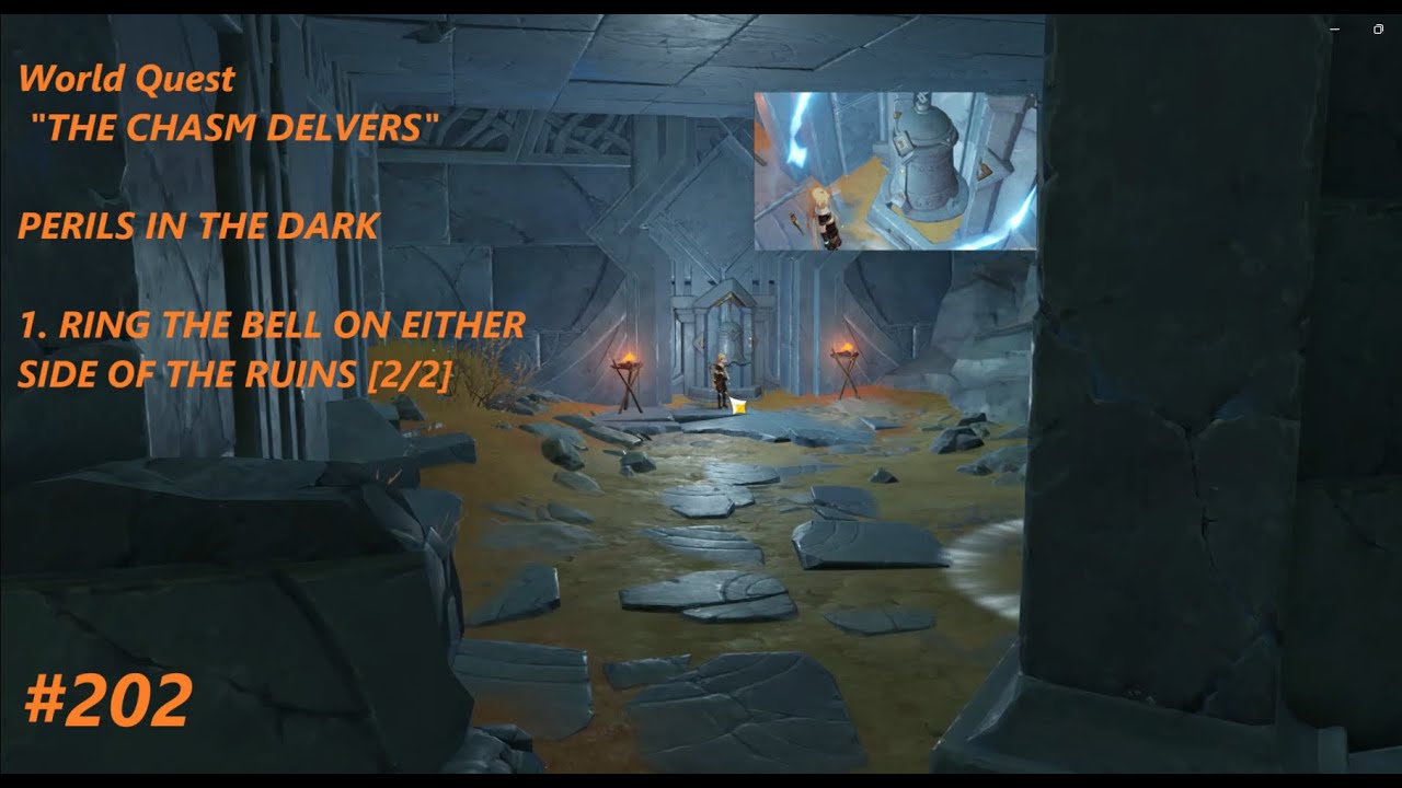 genshin impact #202 THE CHASM DELVERS PERILS IN THE DARK 1 RING THE ...
