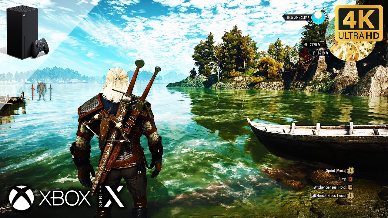 The Witcher 3: Wild Hunt - Xbox Series X Gameplay 4K - YouTube