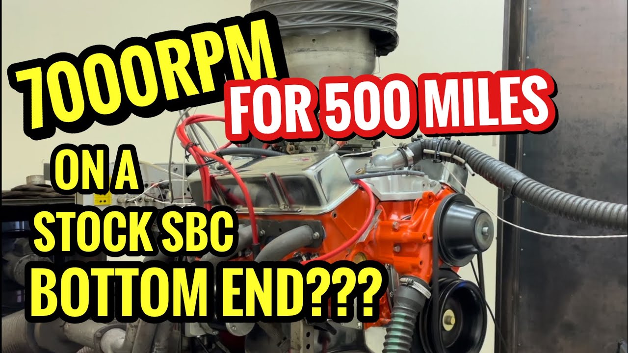7000RPM SBC with stock Chevy parts for 500 miles?? Waddell Wilson did ...