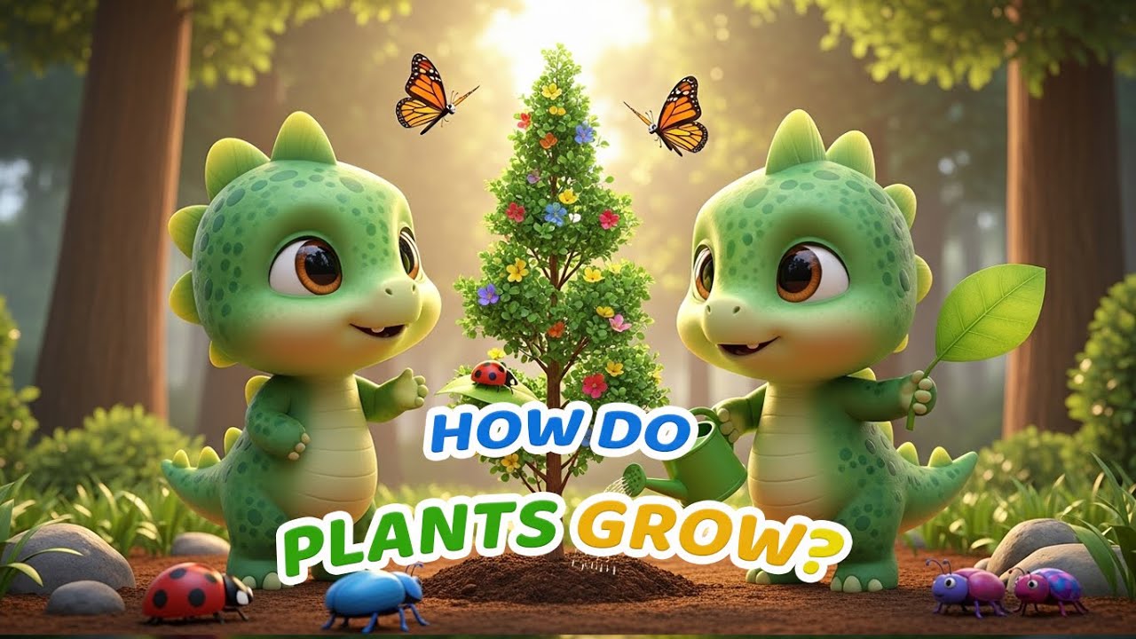 How Do Plants Grow? 🌱 | The Growing Song | Educational Music for Kids ...