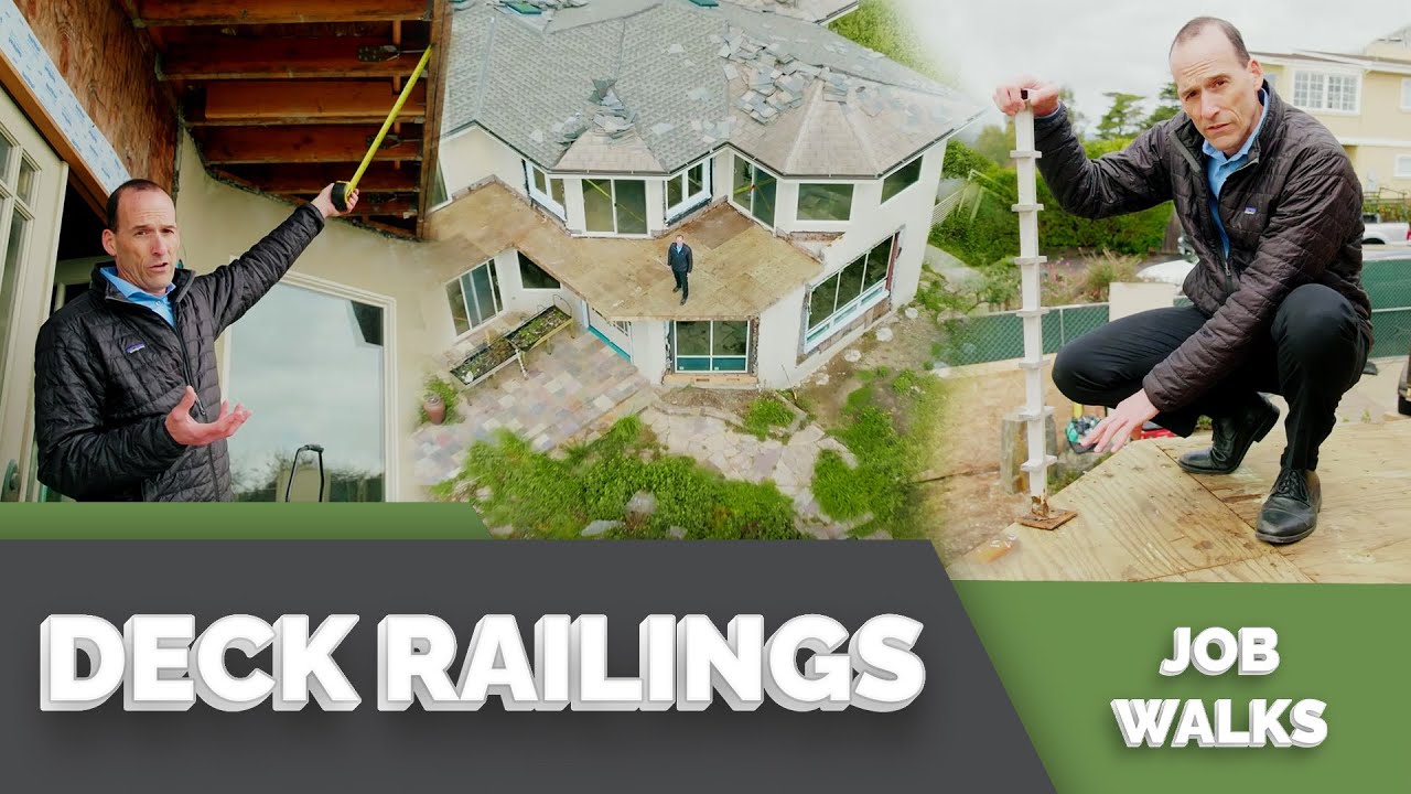 Cliff House #6: Between Life and Death. Understanding Deck Railings on ...