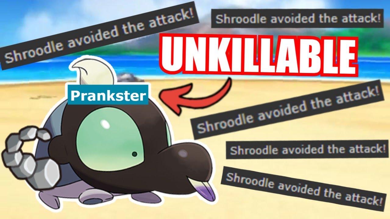 COPY CAT LAGGING TAIL shroodle is UNKILLABLE! Pokemon Scarlet and ...
