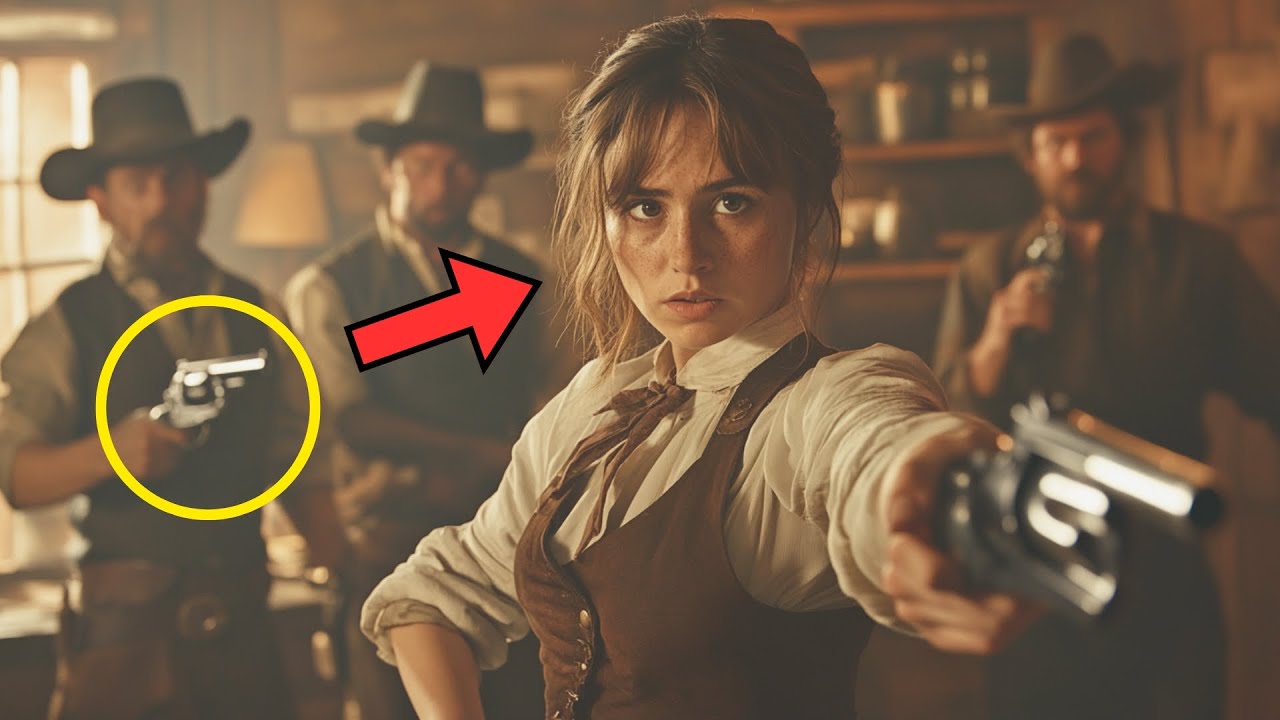 Bandits Confront A Saloon Cook, Unaware Of Her Lightning-fast Draw - YouTube