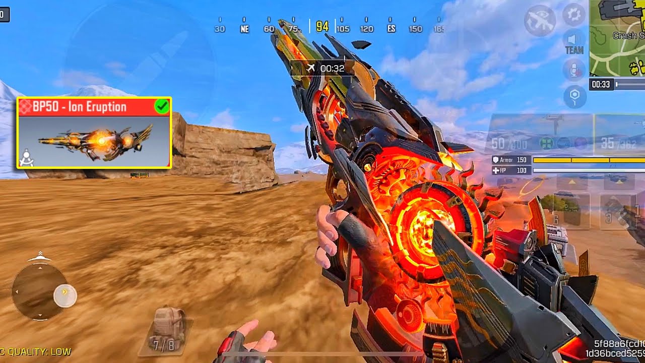 I Use Enemy Mythic BP50 ION ERUPTION in Call of Duty Mobile - YouTube