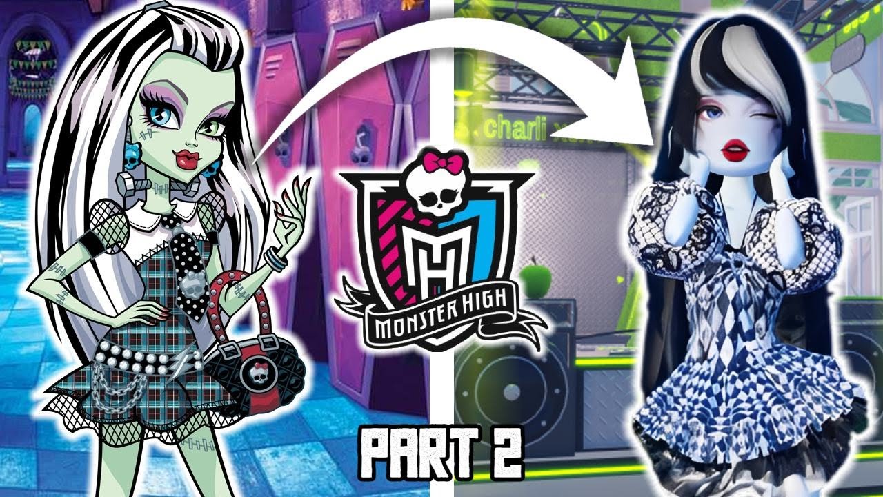 Recreating *MONSTER HIGH* Characters in Roblox DRESS TO IMPRESS, part 2 ...