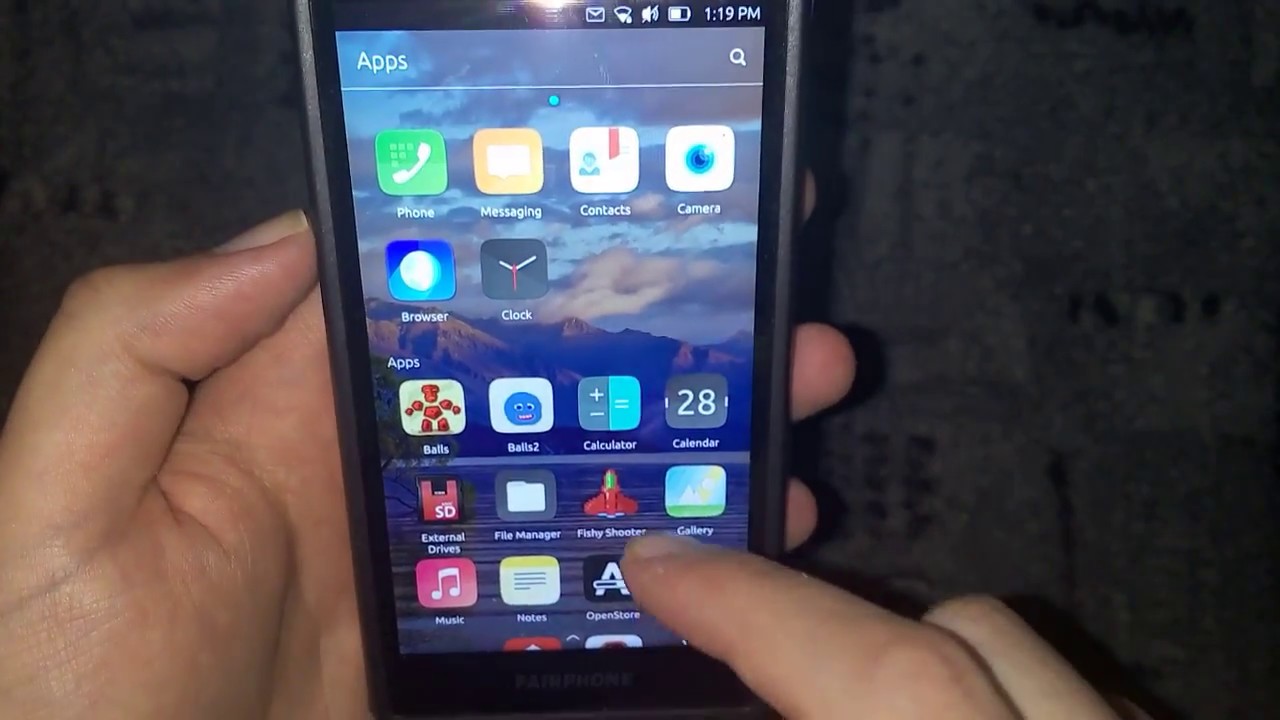 Ubports Ubuntu Touch OTA2 on Fairphone 2 - YouTube