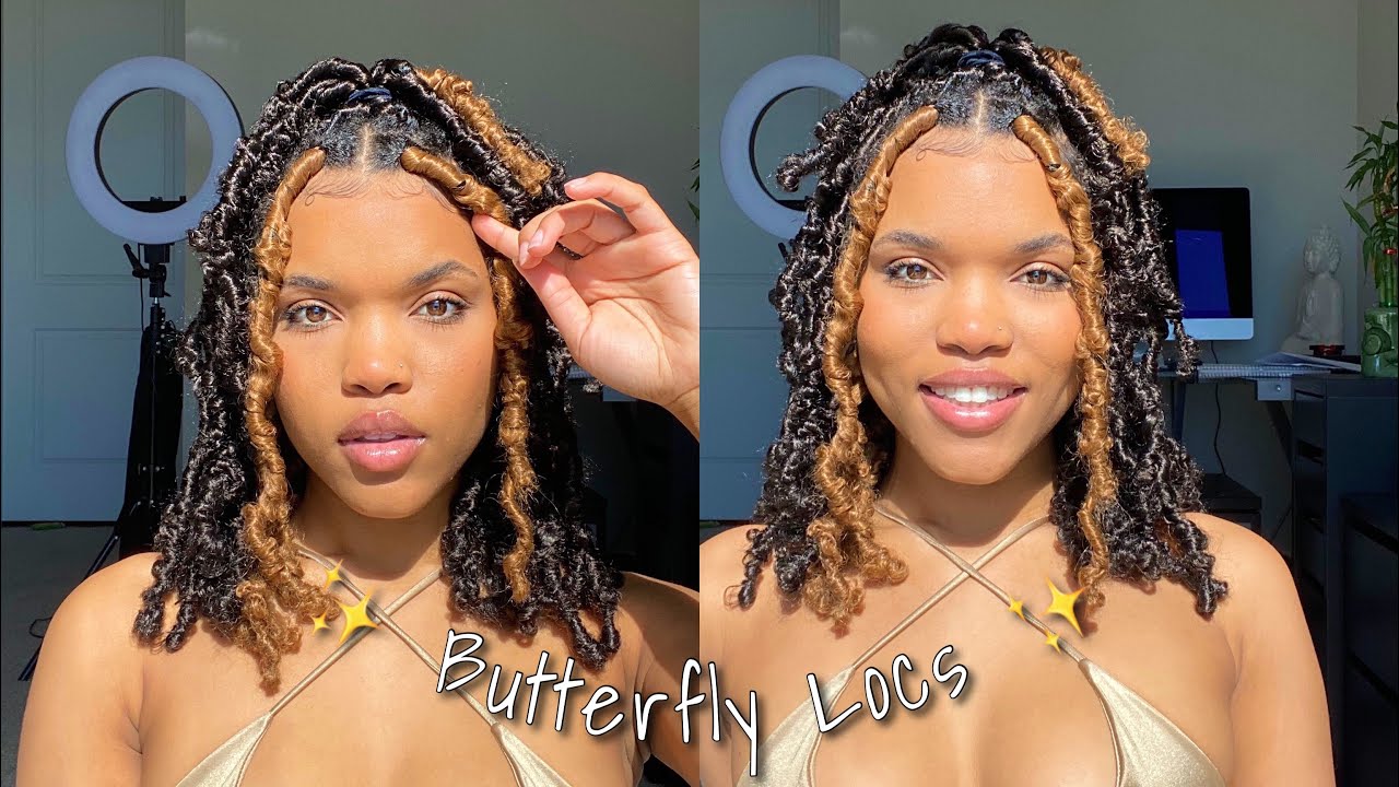 Butterfly locs | BEGINNER FRIENDLY TUTORIAL (First Time) - YouTube