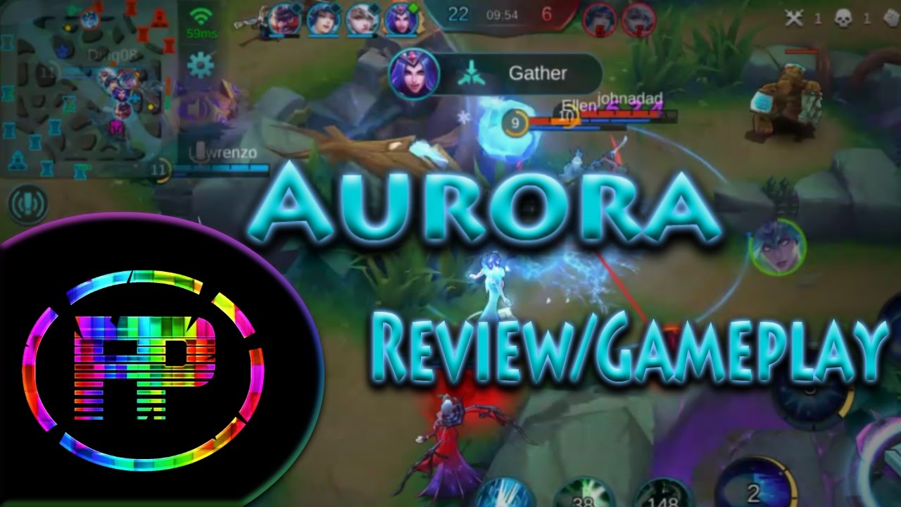 Mobile Legends | Aurora First look Review/ and Gameplay SHE'S TO ...