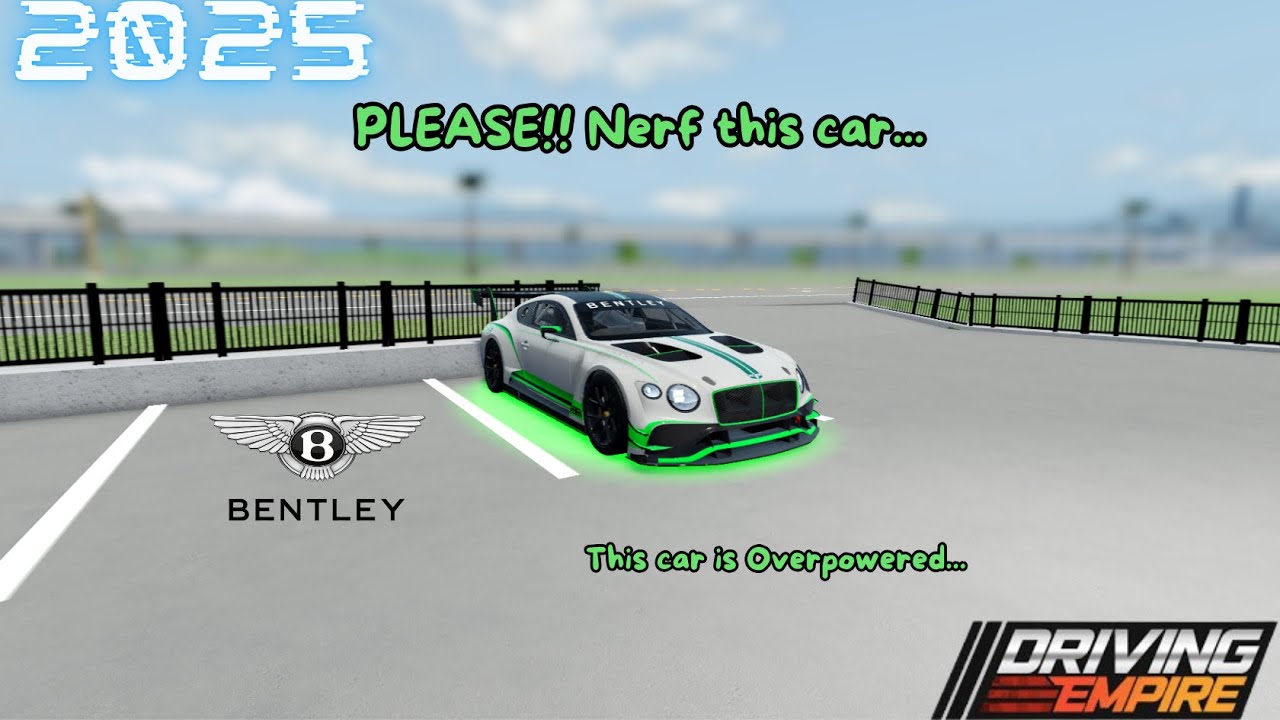 Collection Car Review!! 2018 Bentley Continental GT3 in Driving Empire ...