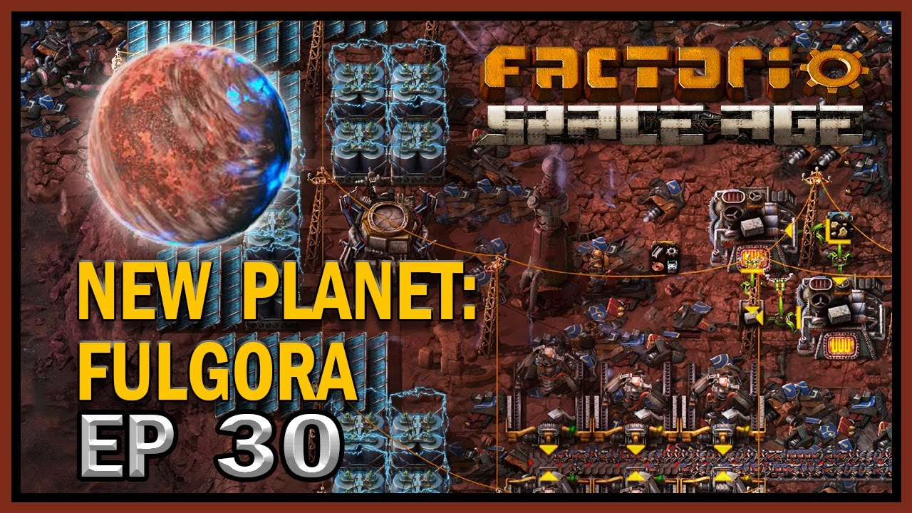 Noob's First Time on Fulgora! | FACTORIO SPACEAGE - Ep 30 #factorio # ...