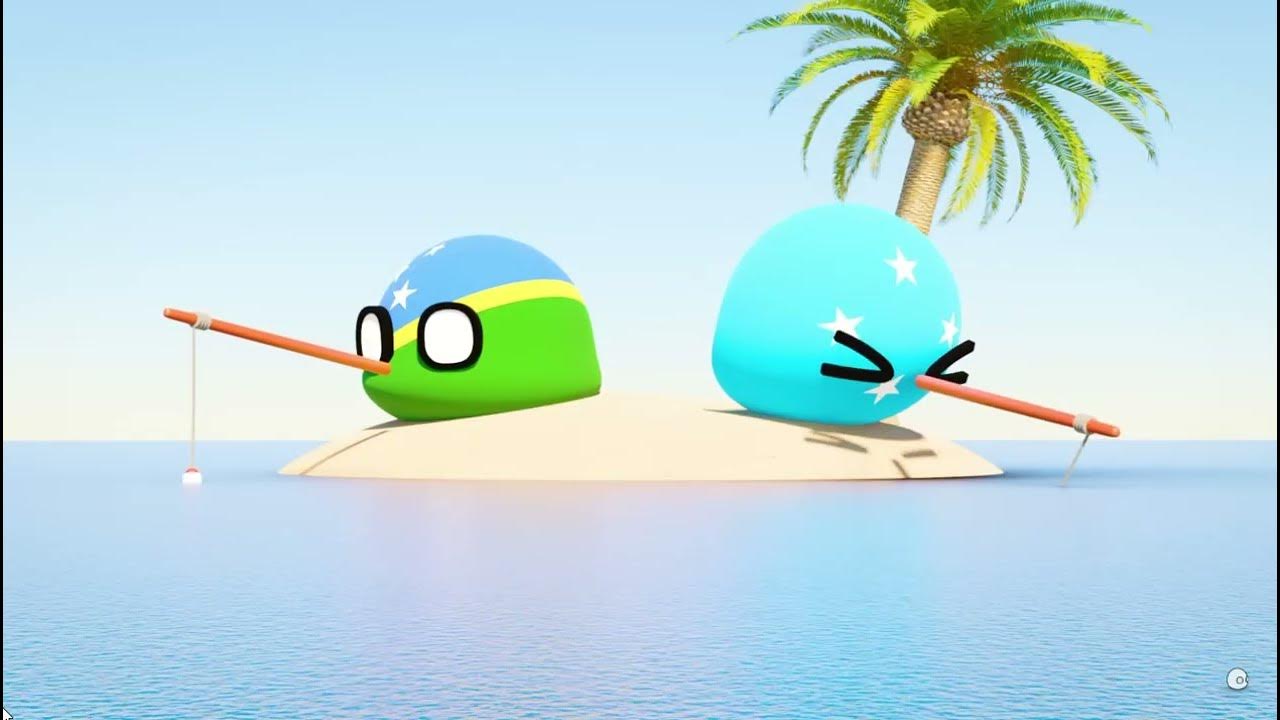 Conocer Oceanía 3D Countryballs Fandub - YouTube