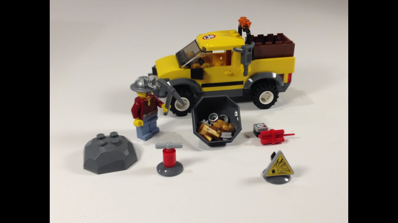 LEGO CITY MINE 4200 Mining 4x4 Truck from 2012 - YouTube