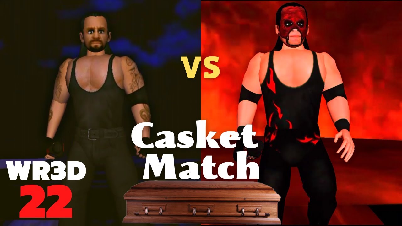 Undertaker vs Kane Casket Match WR3D 22 - YouTube