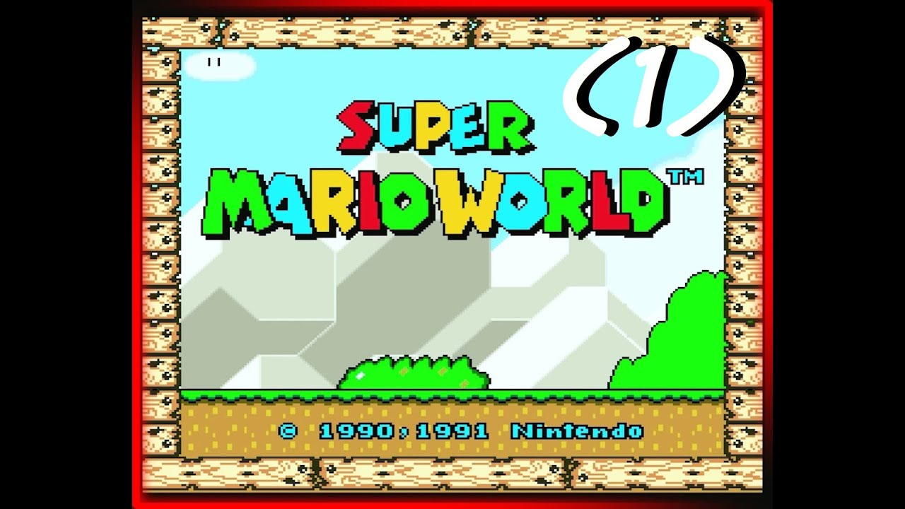 Let's Play | "Super Mario World -switch-" (1) - My Gaming Experience ...