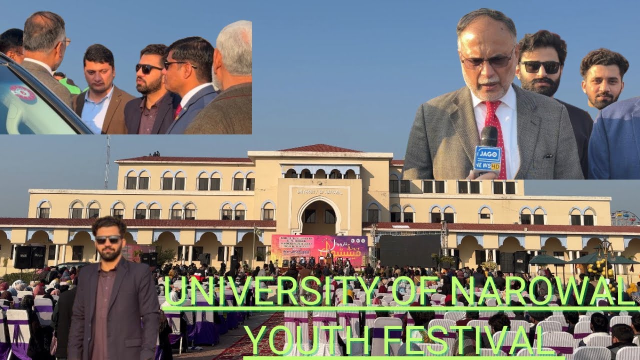 University of Narowal - UON Youth festival at UON Vlog | Rana Abdullah vlogs | - YouTube