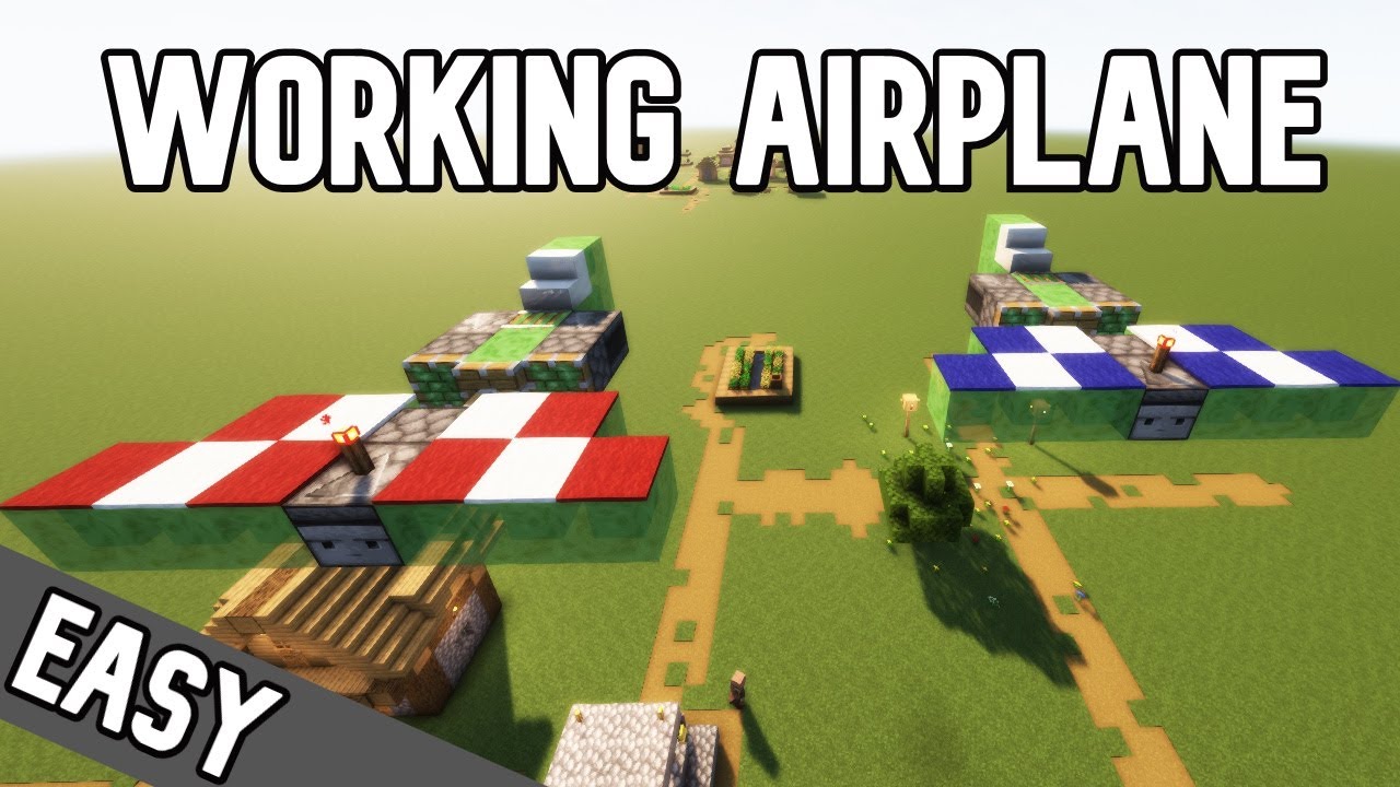 Minecraft Redstone Flying Machine | Tutorial - YouTube