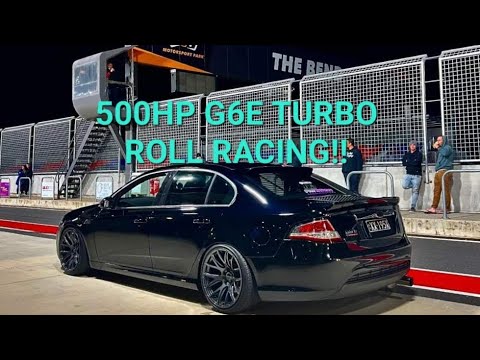 500hp G6E Turbo the bend roll racing #36 roll racing Adelaide - YouTube