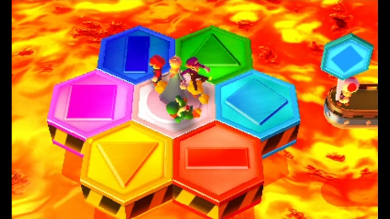 Mario Party: The Top 100 - Mario Party 2 Minigame - Hexagon Heat (Free ...