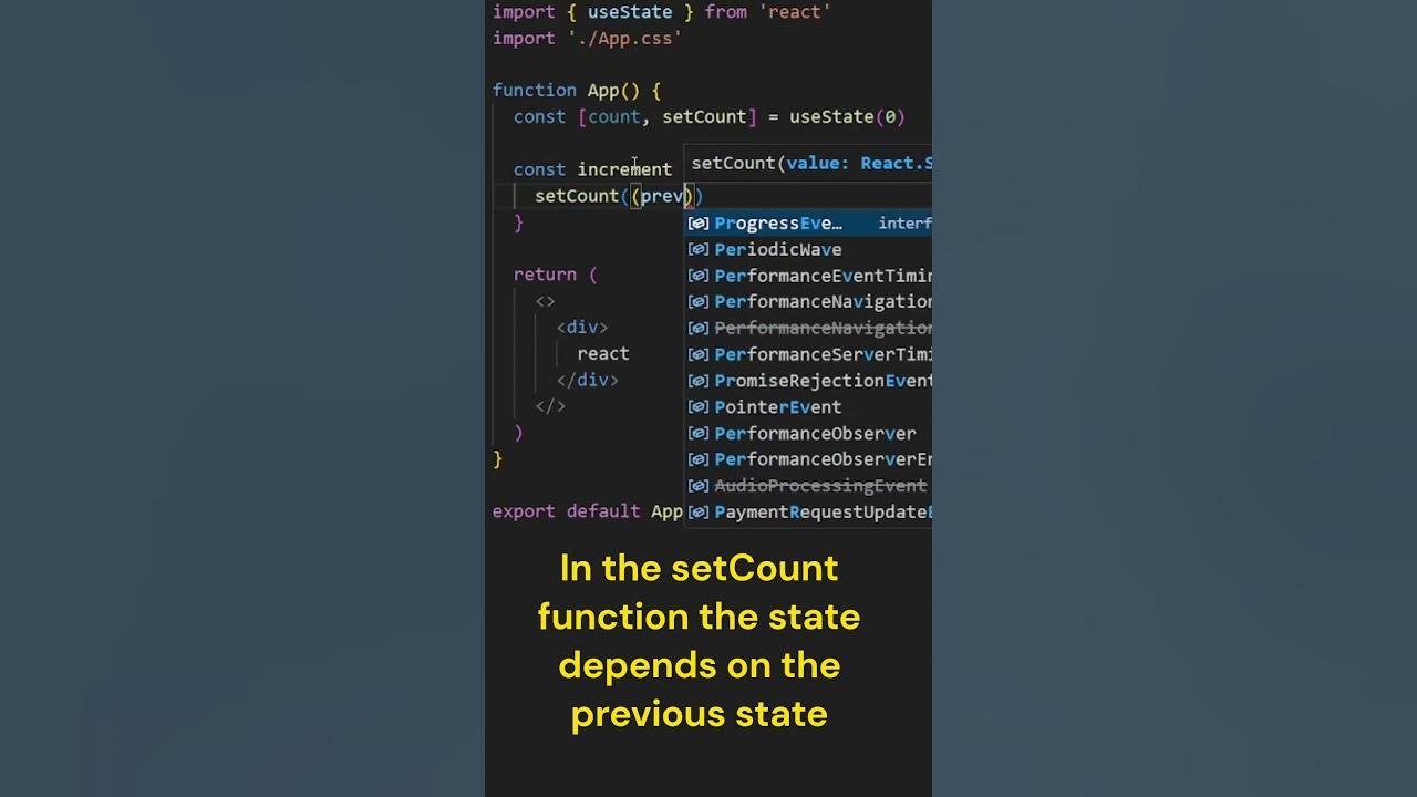 ๐ React Usestate Insights When To Use Functional Updates Shorts Javascript Programming